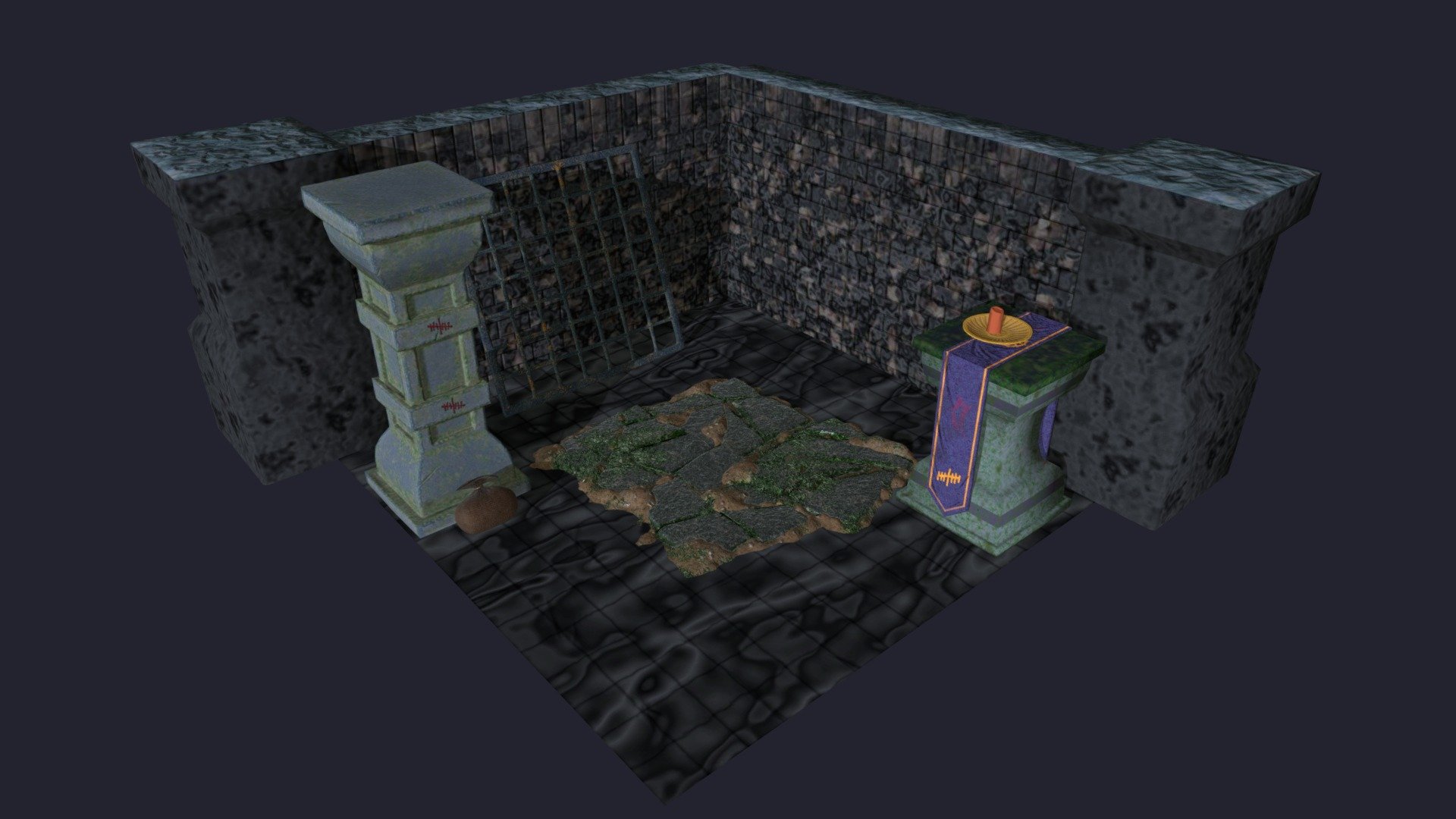 Dungeon Assets 1 - 3D model by ChaosCrider [4f4b7ee] - Sketchfab