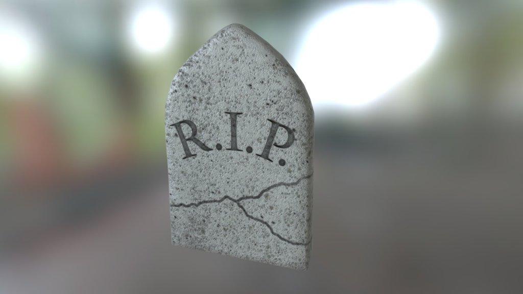 Pointed Arch Tombstone - 3D model by Rocz3D [4f4bf3e] - Sketchfab