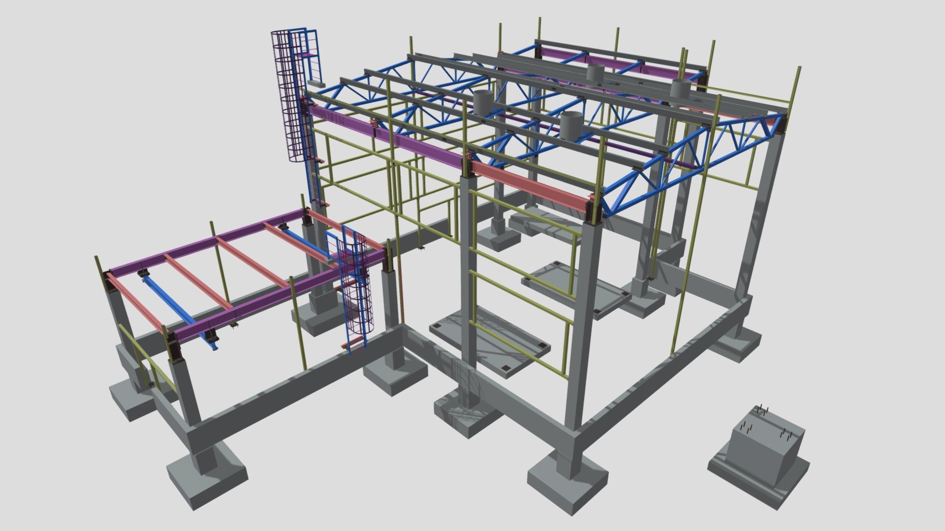 Boiler house - Download Free 3D model by iliayurchenkov [4f4cadb ...