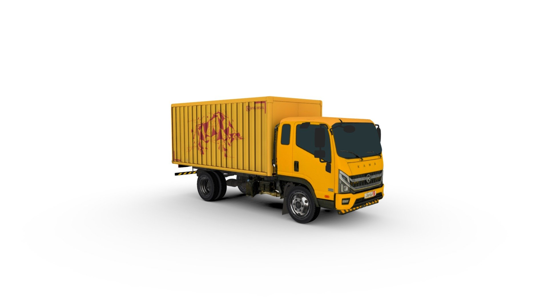 KAMA king cab container - Download Free 3D model by aryadiesel [4f4f2a0 ...