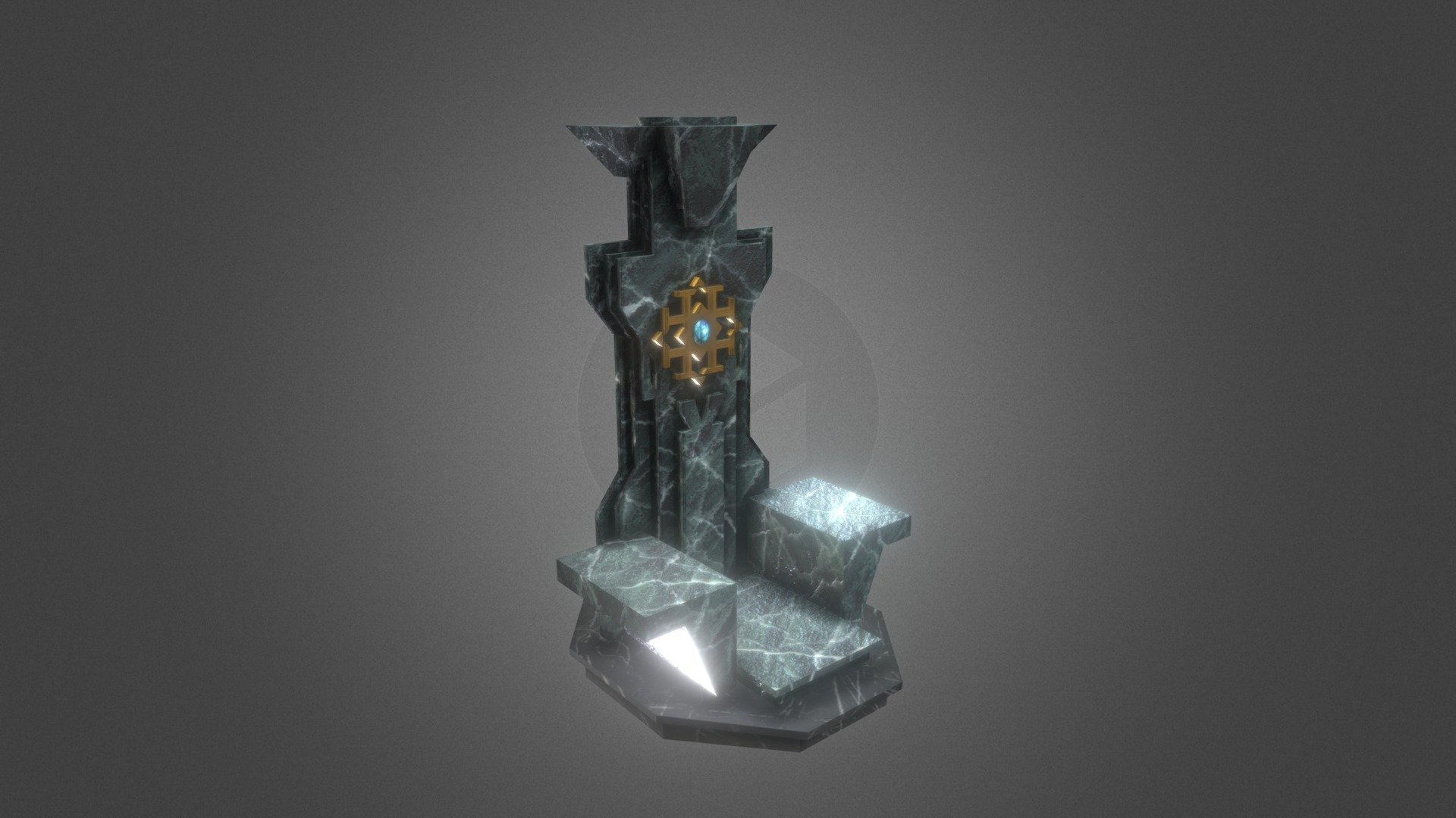 Erebor Throne v2 - Download Free 3D model by Michael Ironstone ...