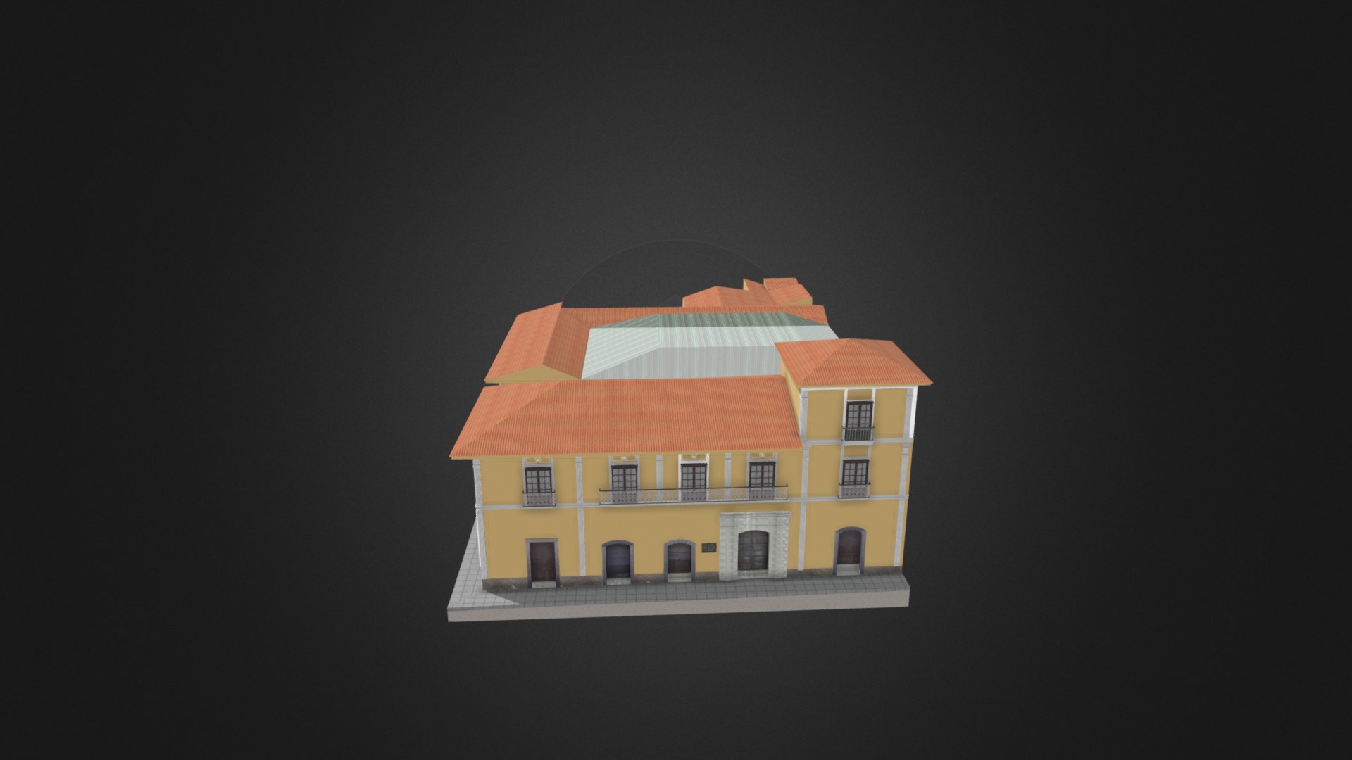Casona Villalba - 3D model by LaPaz3600 [4f52304] - Sketchfab
