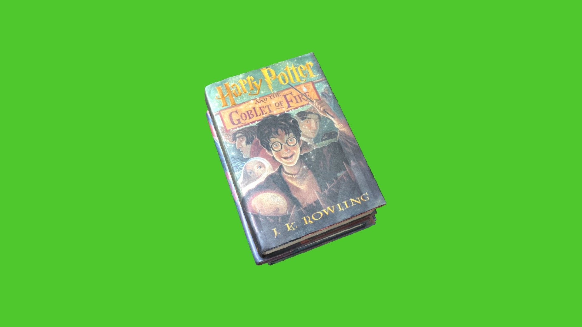 harry_potter_books_stack - Download Free 3D model by ap-school [4f52401 ...