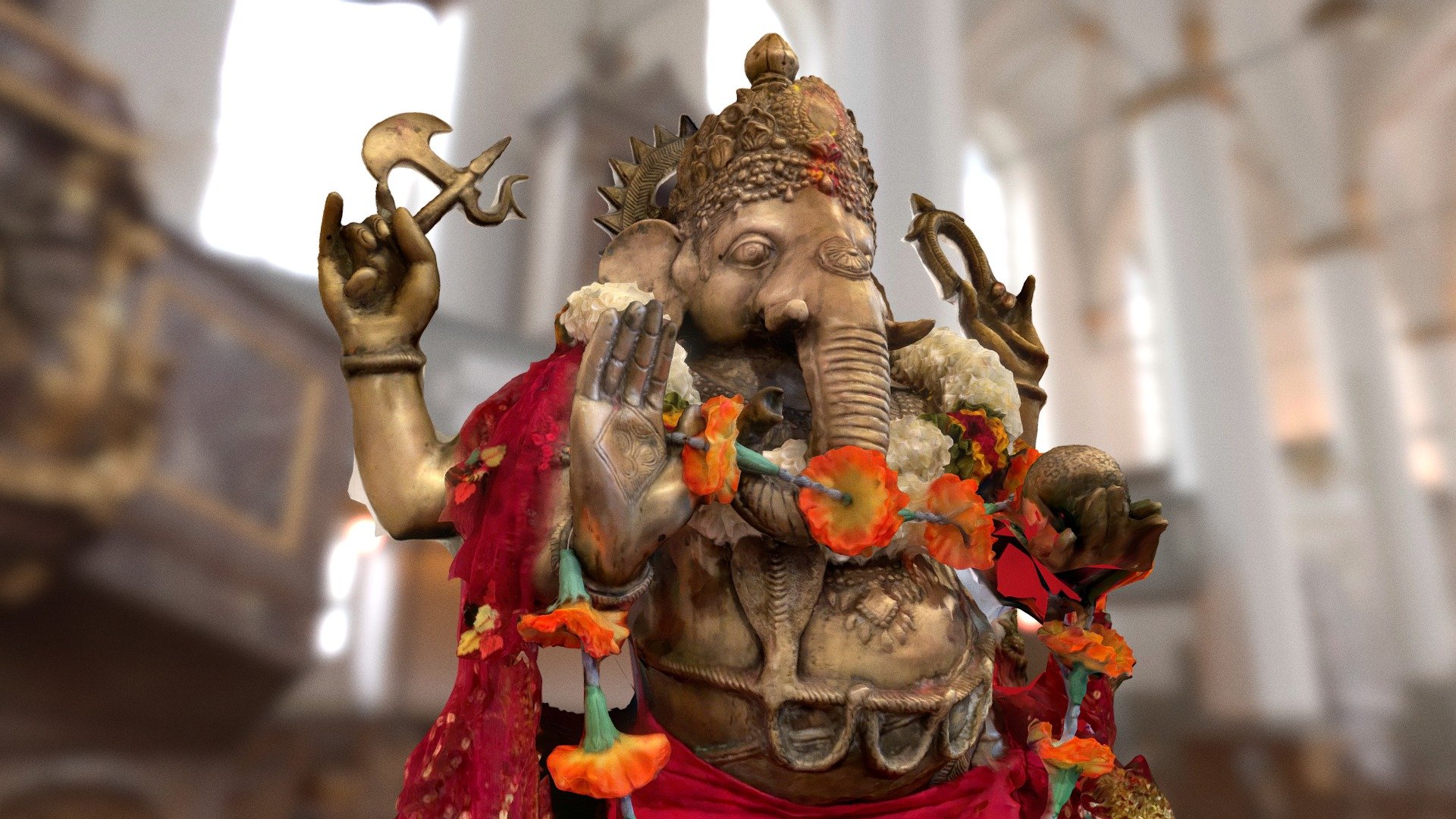 Ganesha - Download Free 3D model by seirogan [4f52a6f] - Sketchfab