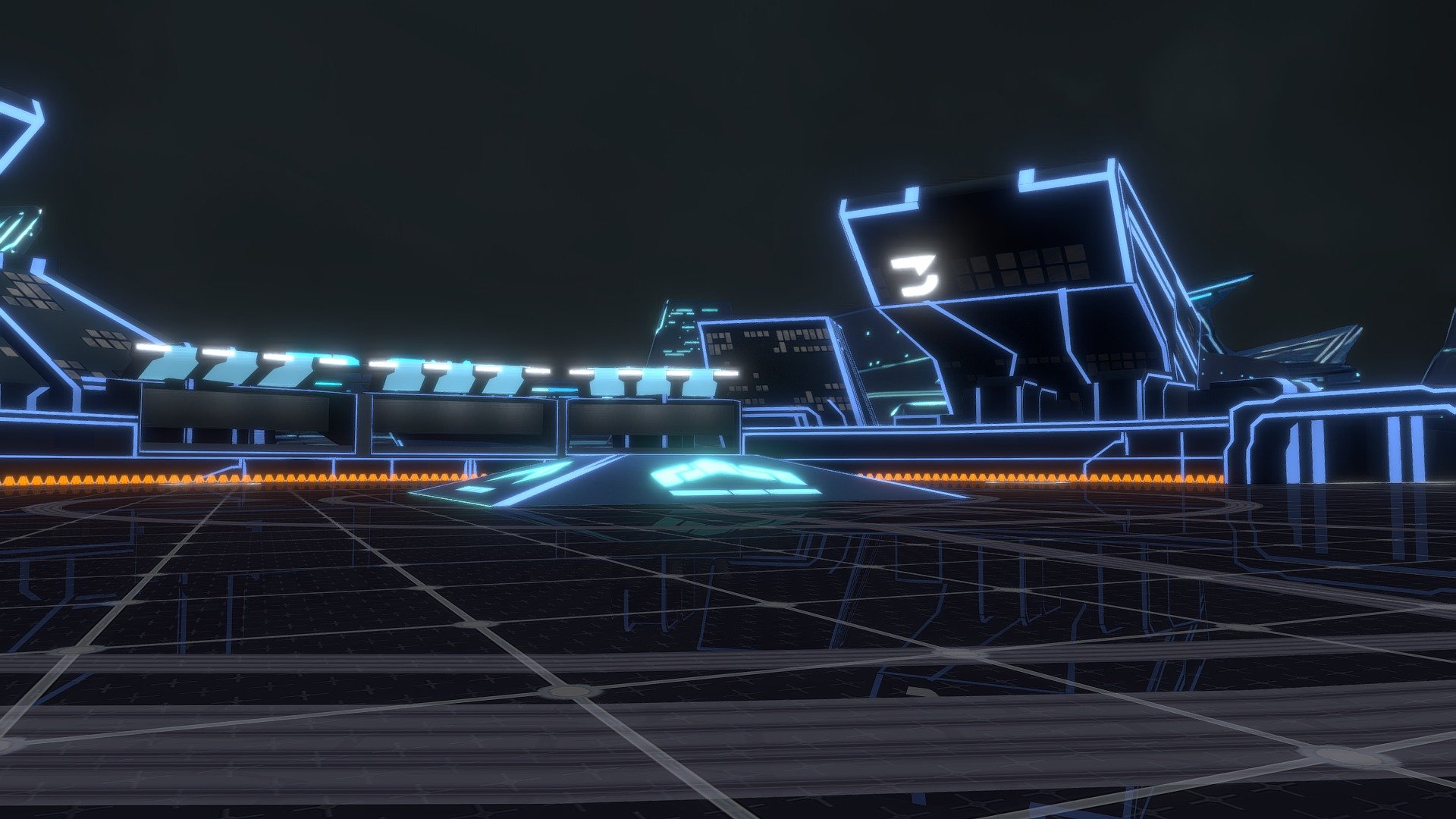 Lightcycle Arena Rev 02 | TE:BG - Download Free 3D model by Shriker1 ...