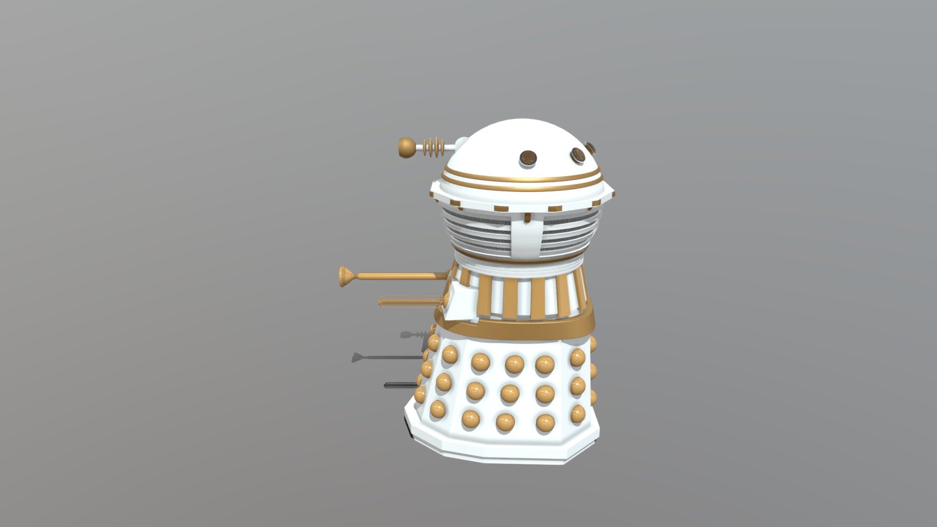 Imperial Dalek Prime - Download Free 3D model by Chris Clark ...