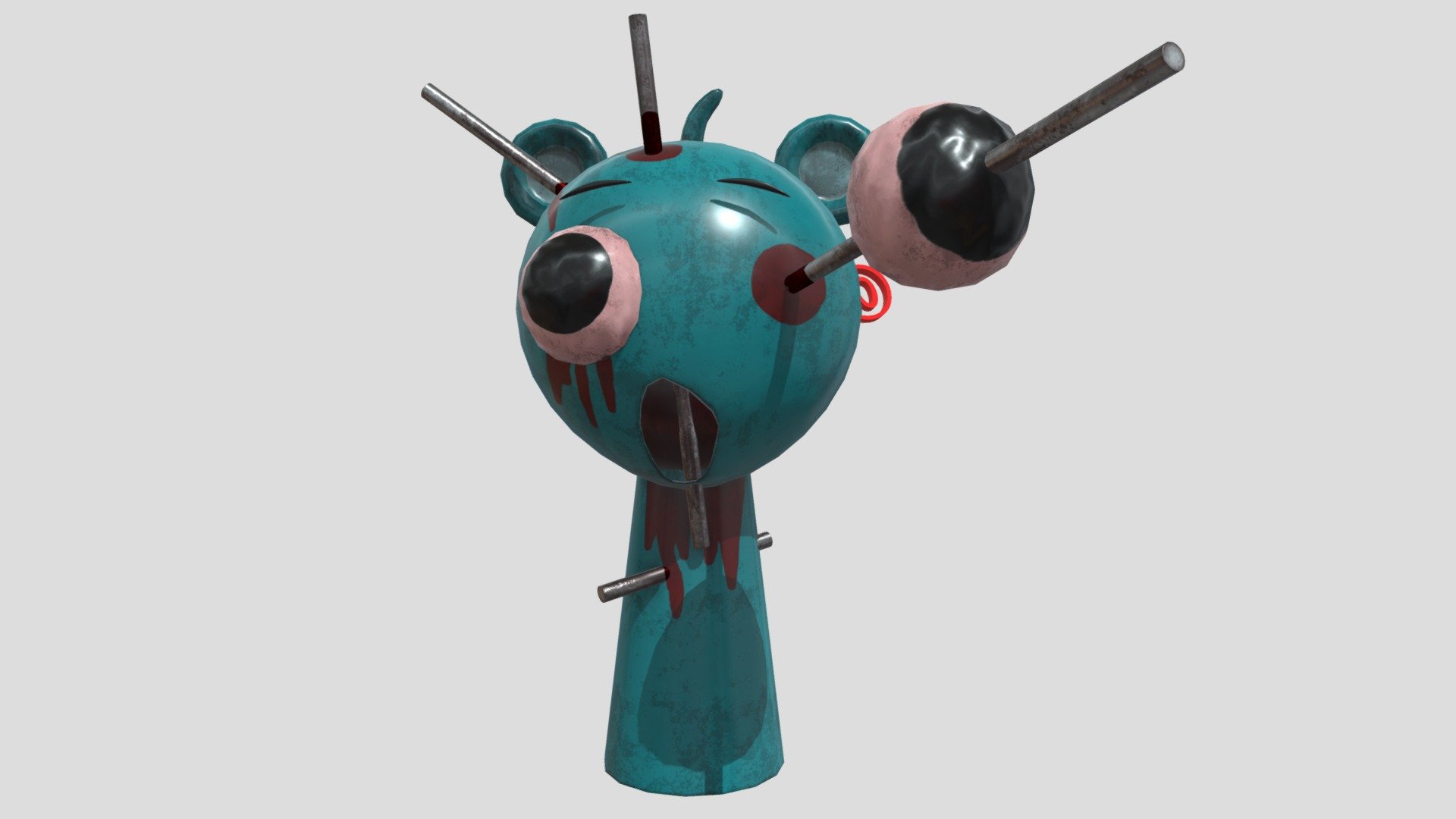 Sky (Sky Blue) Horror Form Incredibox Sprunki - 3D model by NeurShop ...