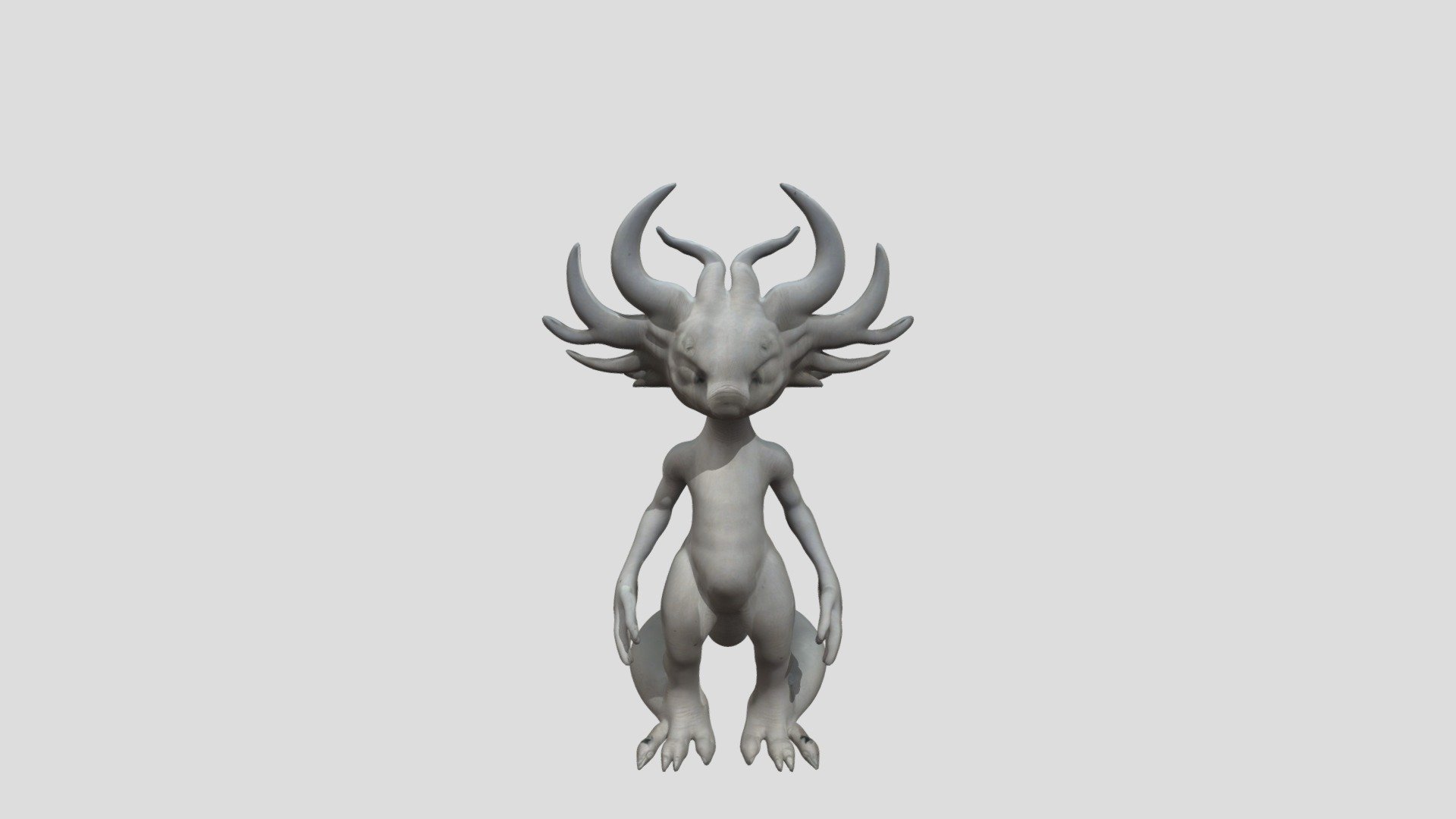 Alien mini monster - Download Free 3D model by bitboxgames2 [4f53581 ...