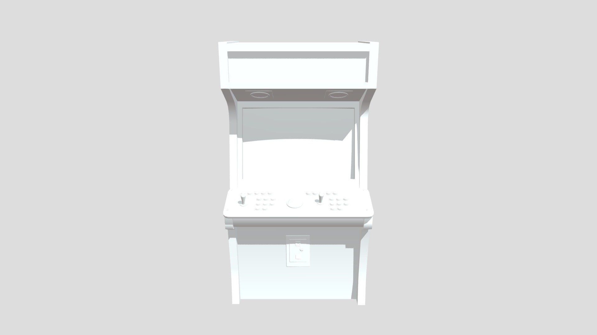 arcade cabinet - Download Free 3D model by sydneyrobertson02 [4f544e4 ...