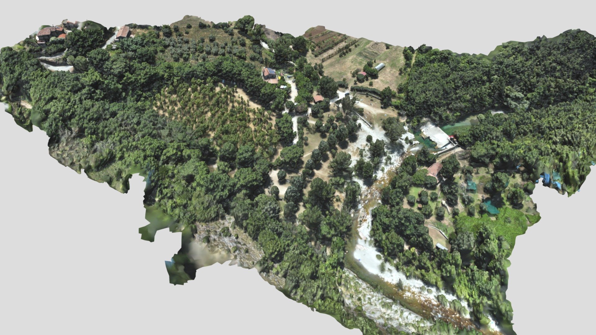 Borgo di Felitto Gole Del Calore (Romolino) - 3D model by Human drone ...