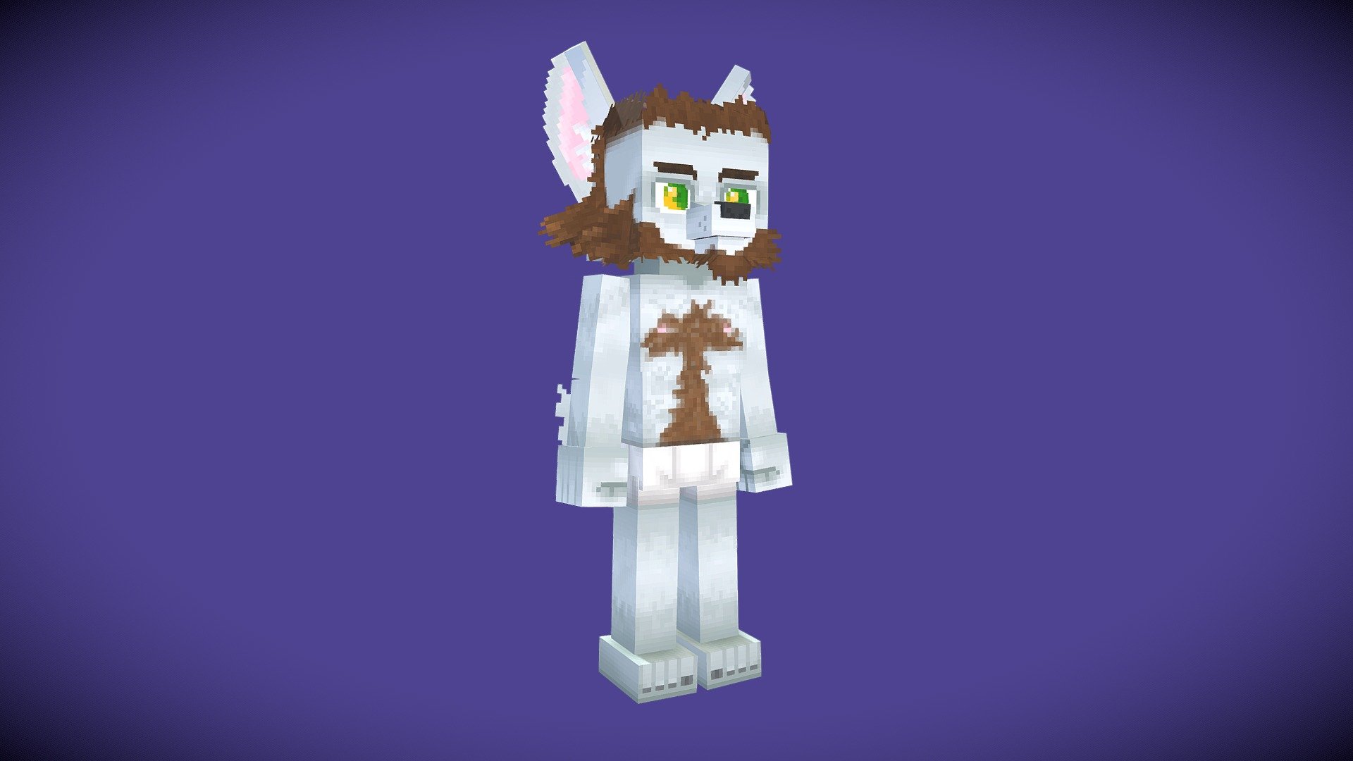 Hytale Character Model - TWolf - 3D model by ArtByBradley [4f547f6 ...