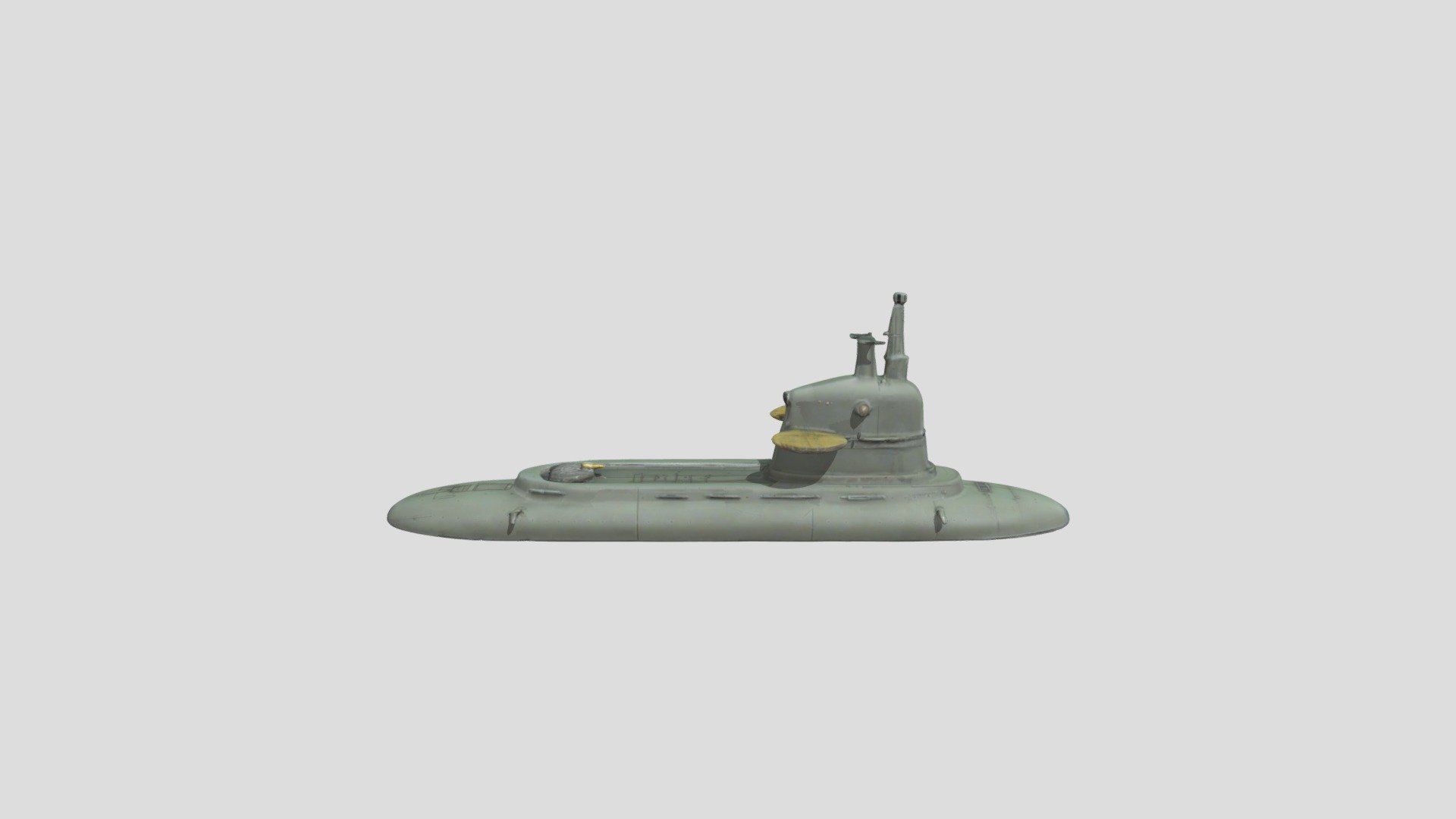 Submarine Reflections - Download Free 3D model by yuvalino [4f552e9 ...