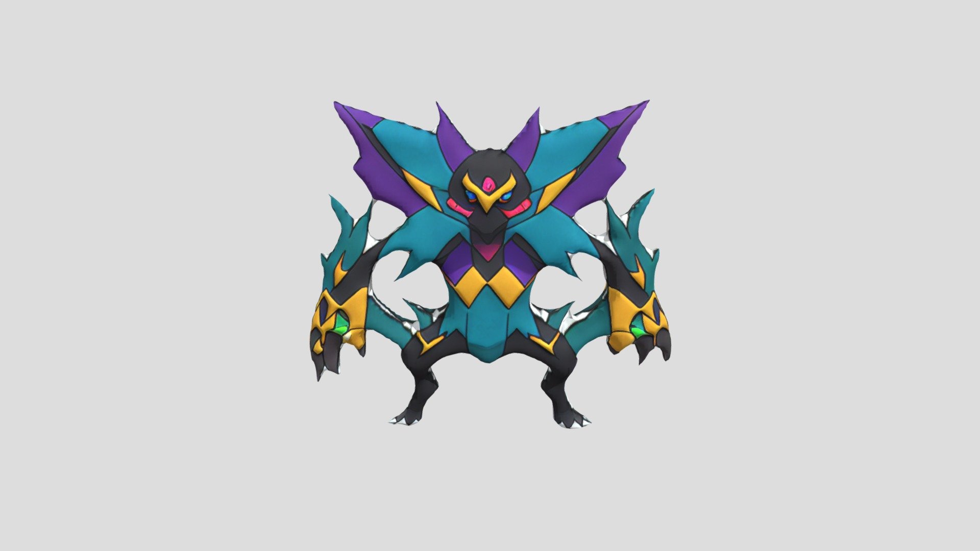 Pokemon Goal 962 - Download Free 3D model by klrxyz [4f55ed2] - Sketchfab