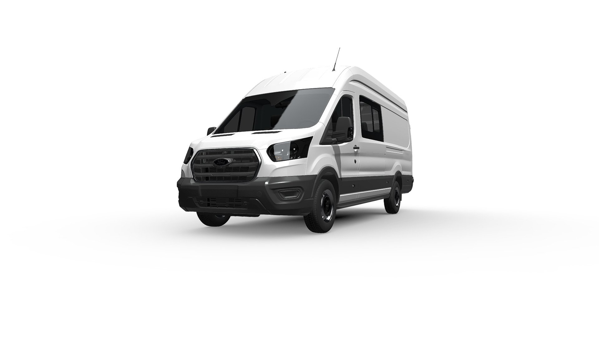 Ford Transit Double Cab-in Van H3 350 L4 - 3D model by AZinkey [4f5621b ...