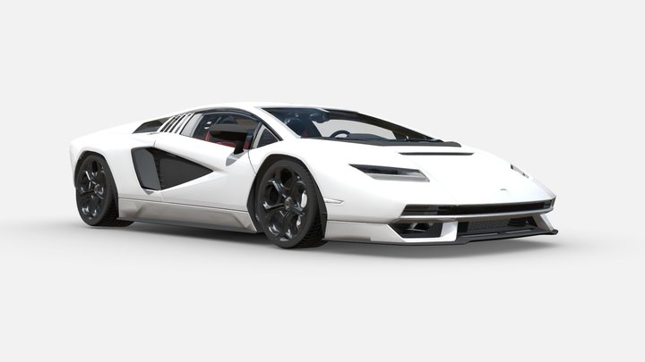 Countach 3D models - Sketchfab