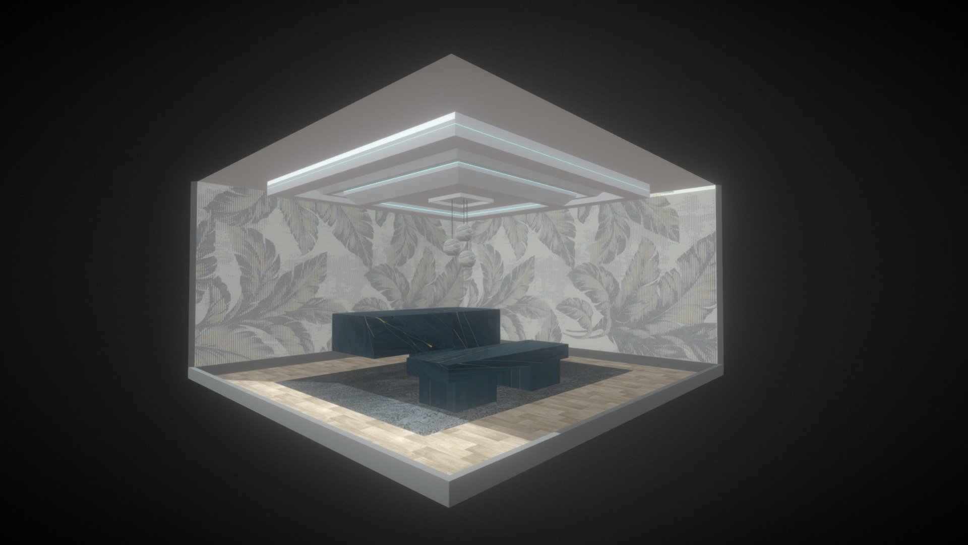 Room Project - Download Free 3D model by Theshantaysaparzhan ...