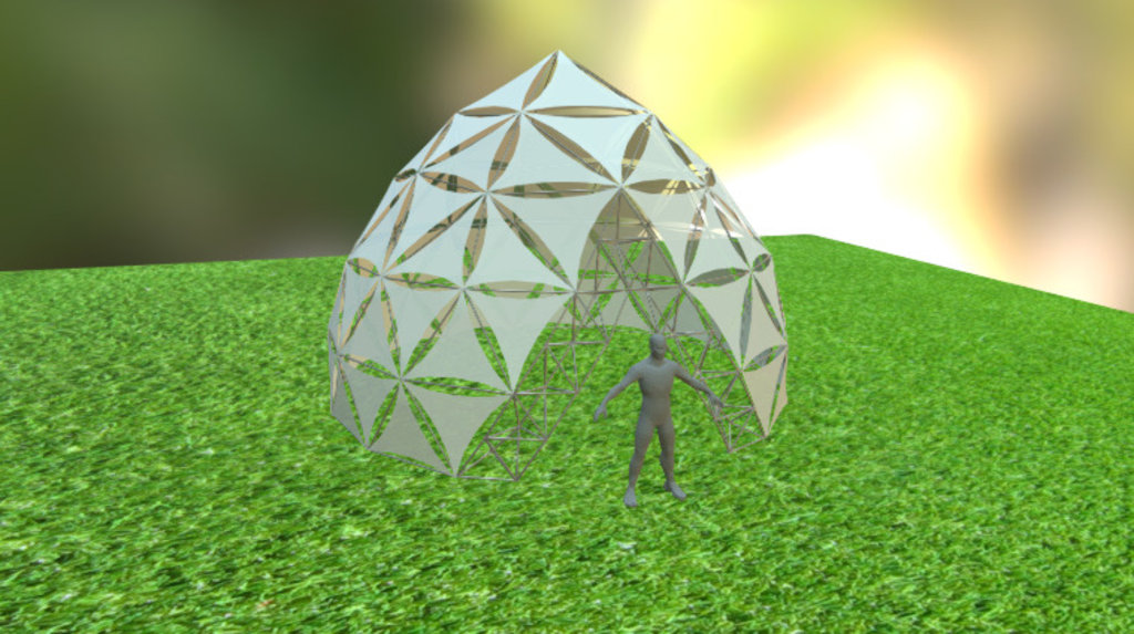 20ft Zome - Download Free 3D model by Brian Korsedal (@BrianKorsedal ...