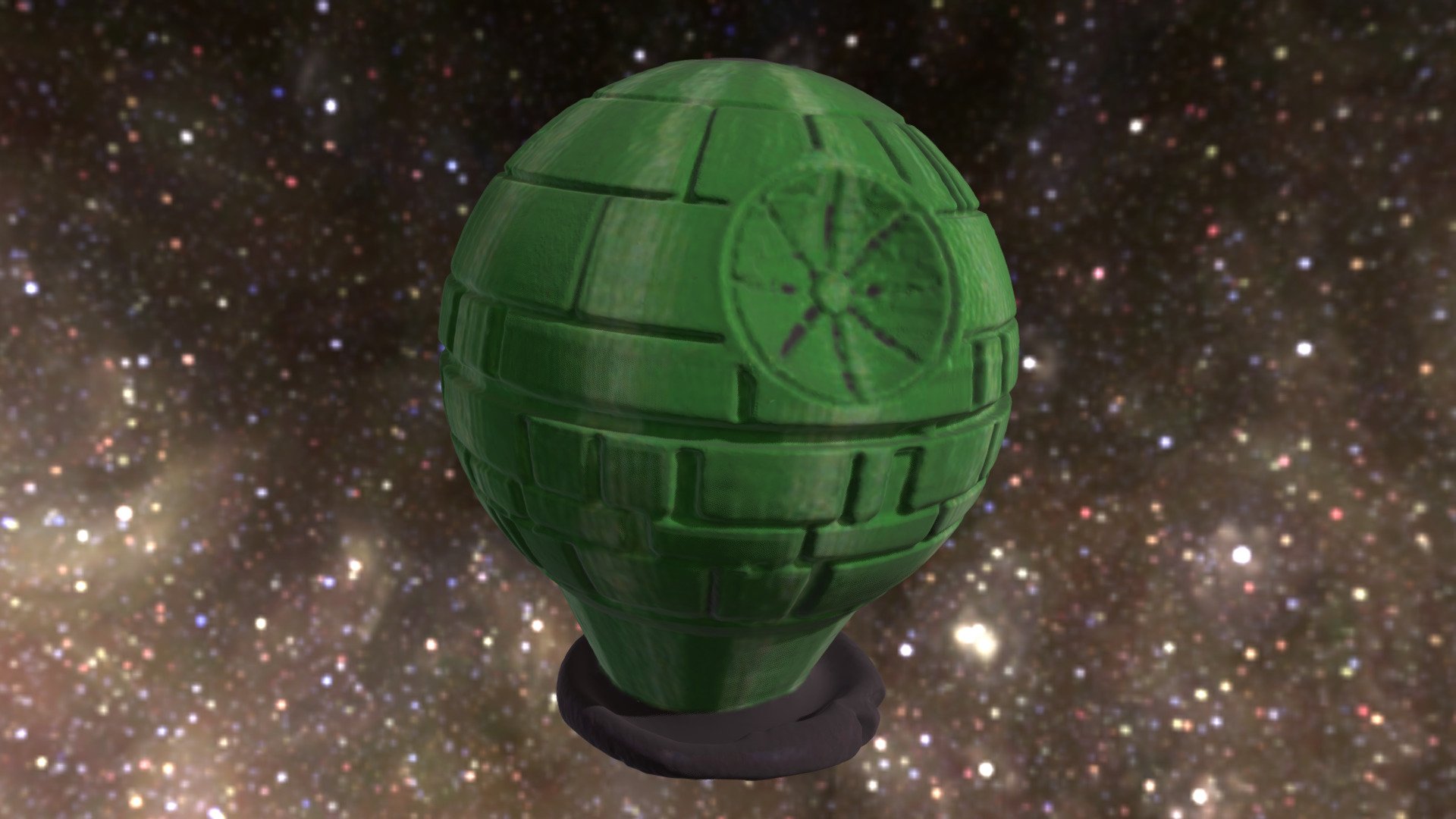 Todesstern // death star 01 - 3D model by mayscan (@myscan) [4f587d6 ...