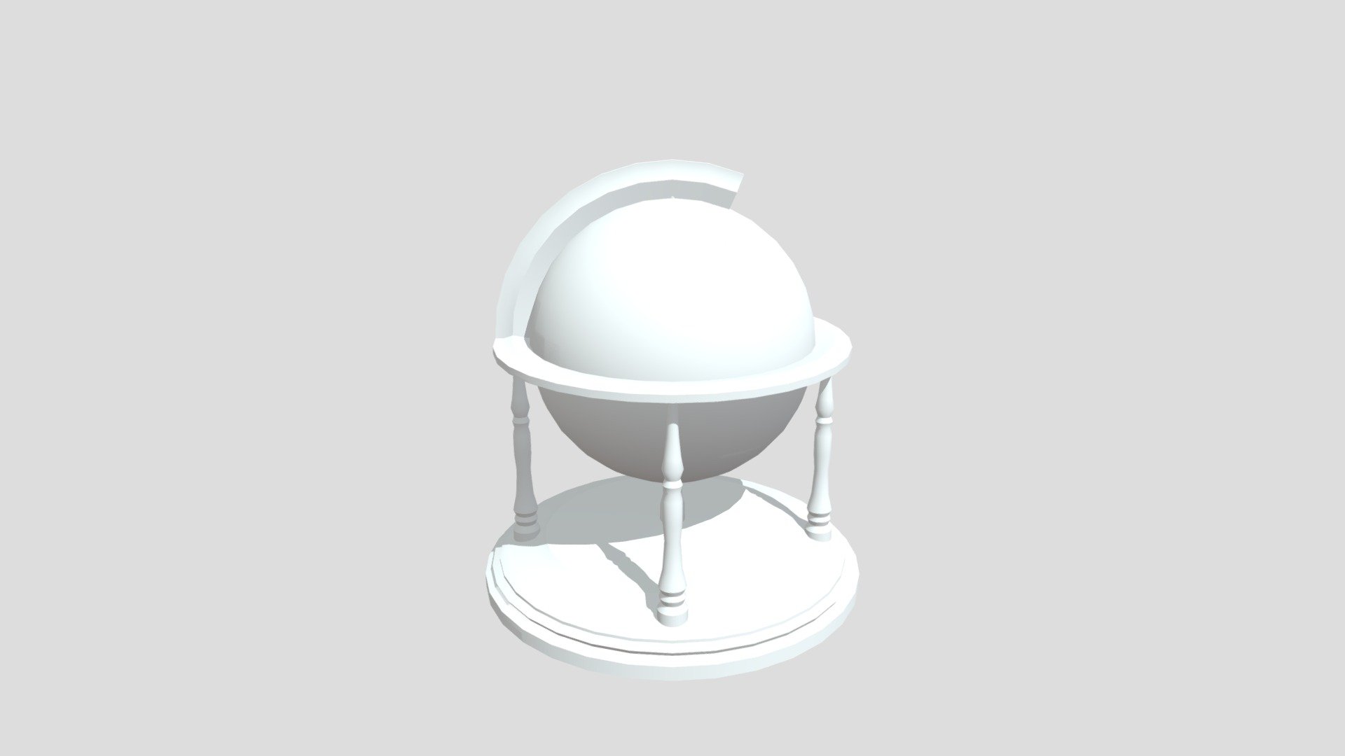 Globe - Download Free 3D model by maitrepizza1 [4f590ed] - Sketchfab