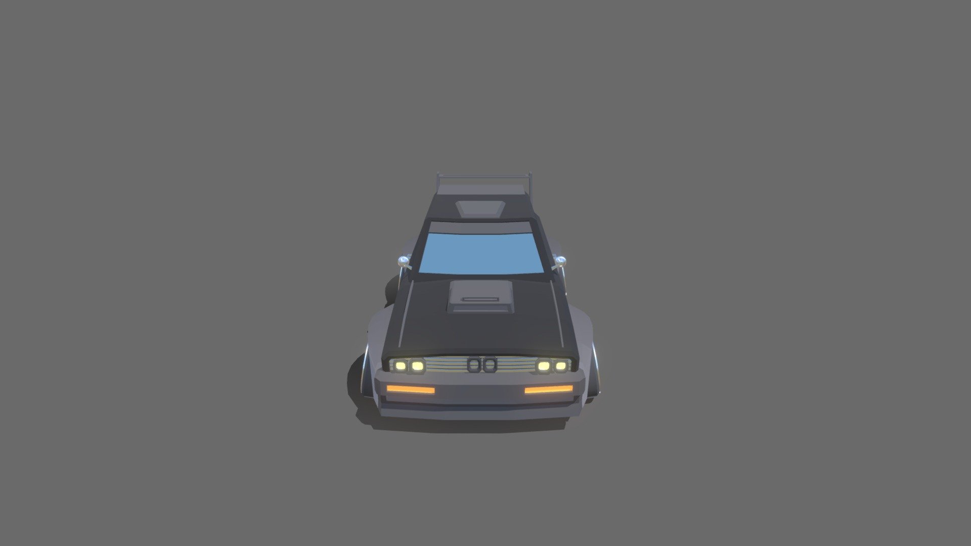 BMW e30 low-poly - 3D model by JoeBizz [4f5a959] - Sketchfab