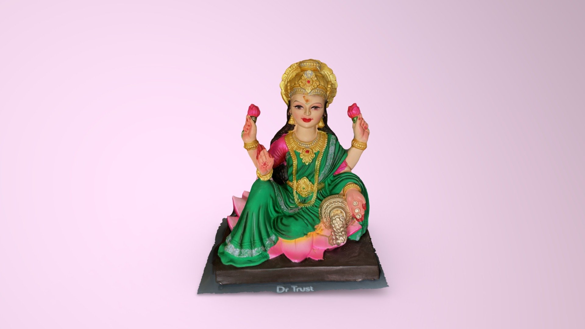 Lakshmi Mata - 3D model by Shyam Barange (@shyam_barange) [4f5aaaf ...