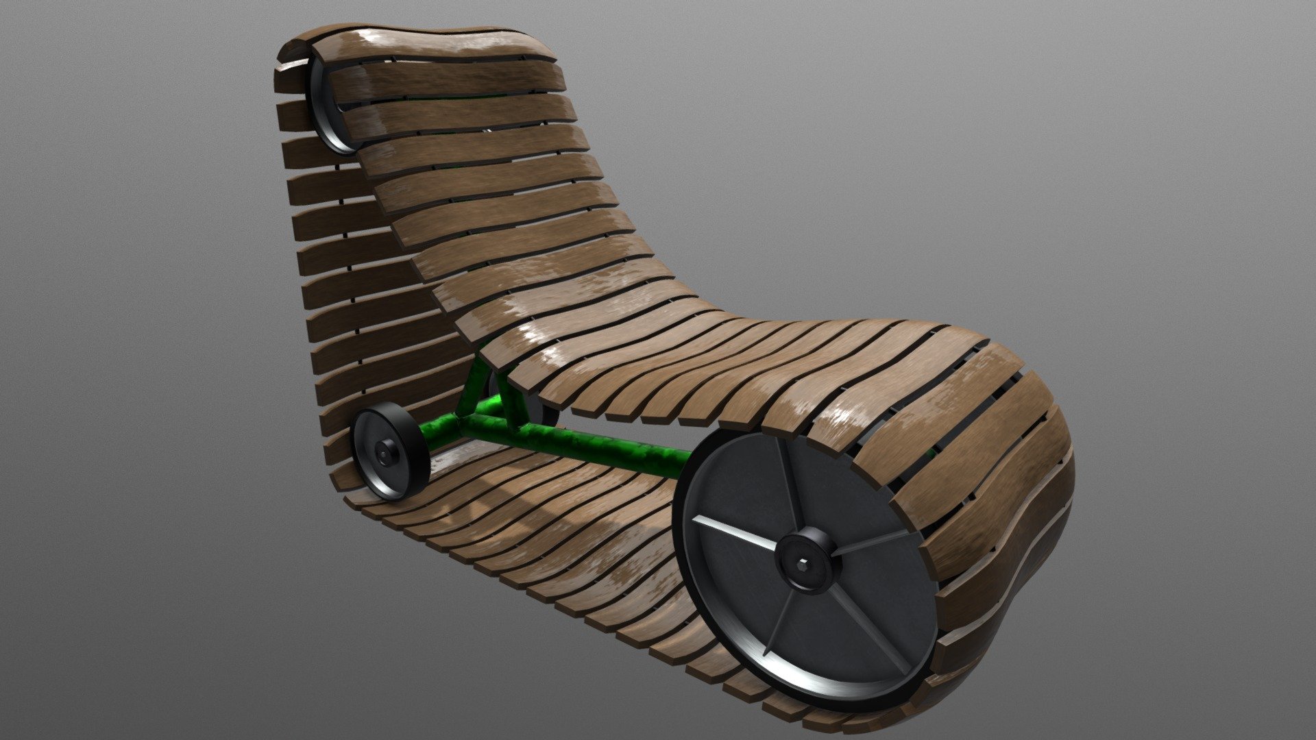 Tread Chair - 3D model by Mitchell Barker (@Exogenetic) [4f5b409 ...