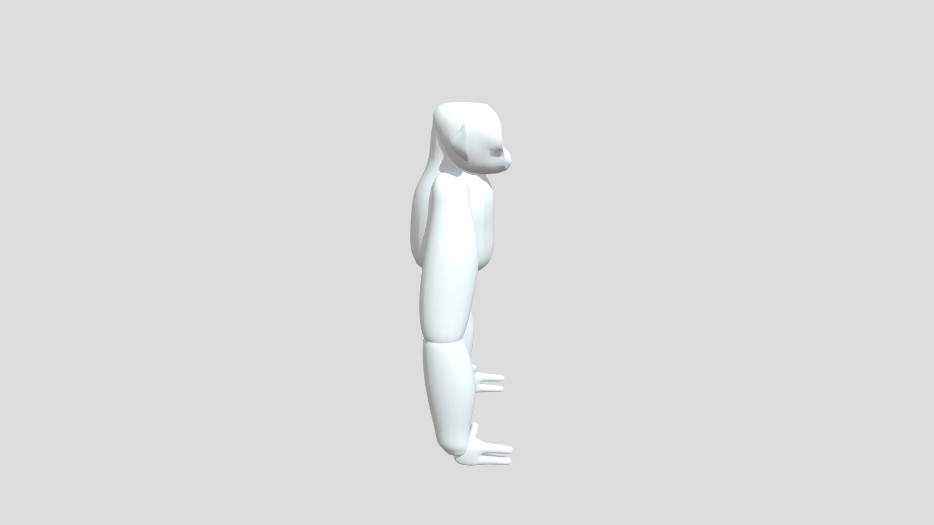 Neutral Chimp playermodel (my OLD game) - 3D model by Cool British Cat ...