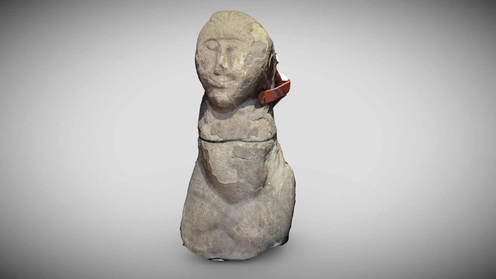 Bronze Age Figure, Saltburn, Cleveland - Buy Royalty Free 3D model by ...