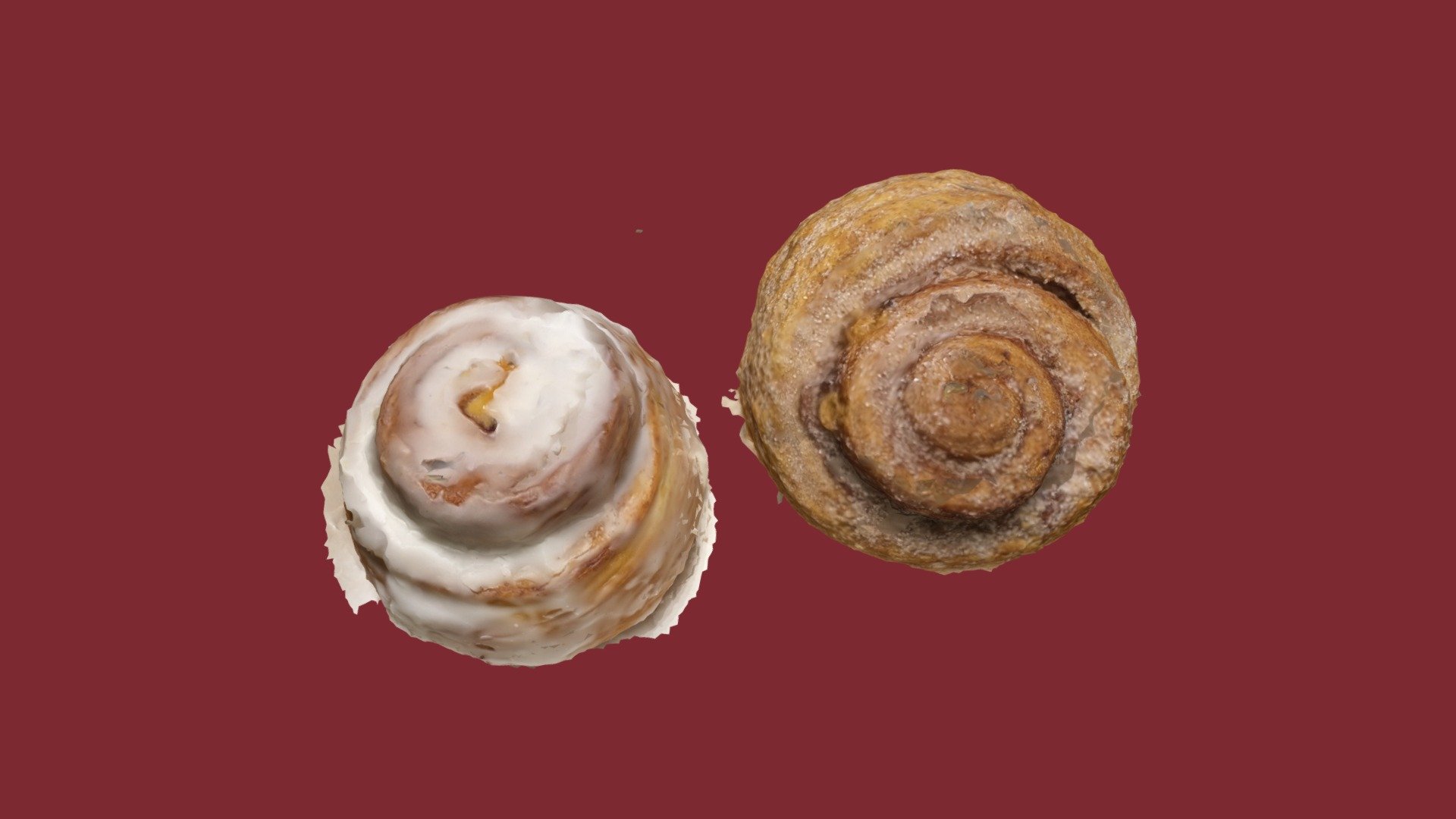 Cinnamon Rolls - 3D model by Rosalie Yu (@rosalieyu) [4f5dc68] - Sketchfab