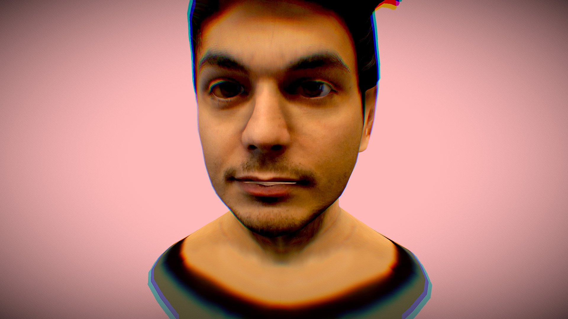 High Poly Face - 3D model by taakmizu [4f6131a] - Sketchfab