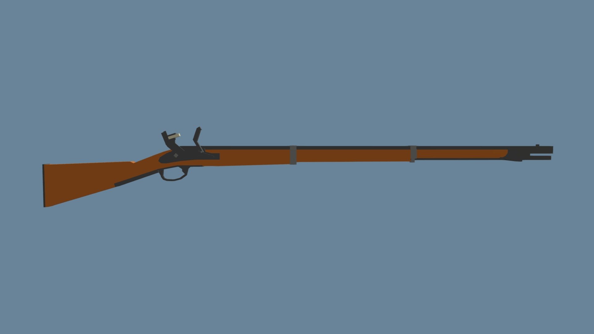 Model 1822 Musket (Cube) - Download Free 3D model by GoldbergR [4f6226d ...