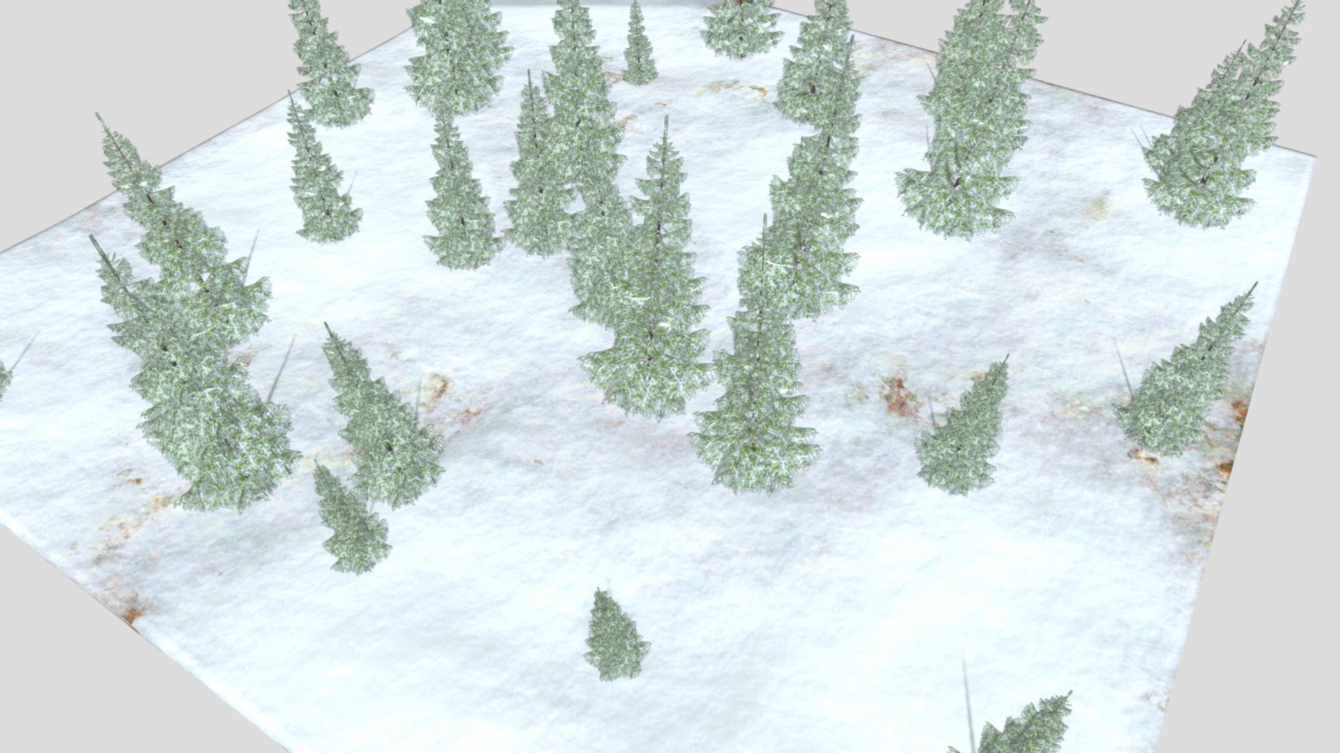 winter forest - Download Free 3D model by local.yany [4f625ef] - Sketchfab