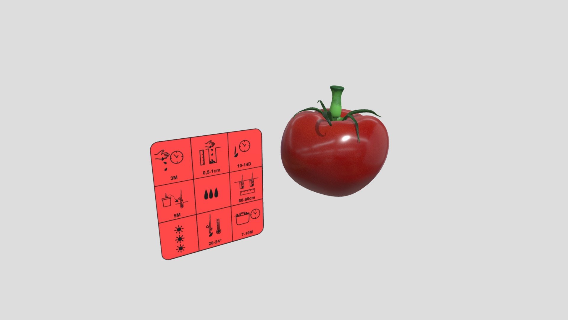 Tomato_3 - Download Free 3D model by karlosdrechsler [4f6268c] - Sketchfab