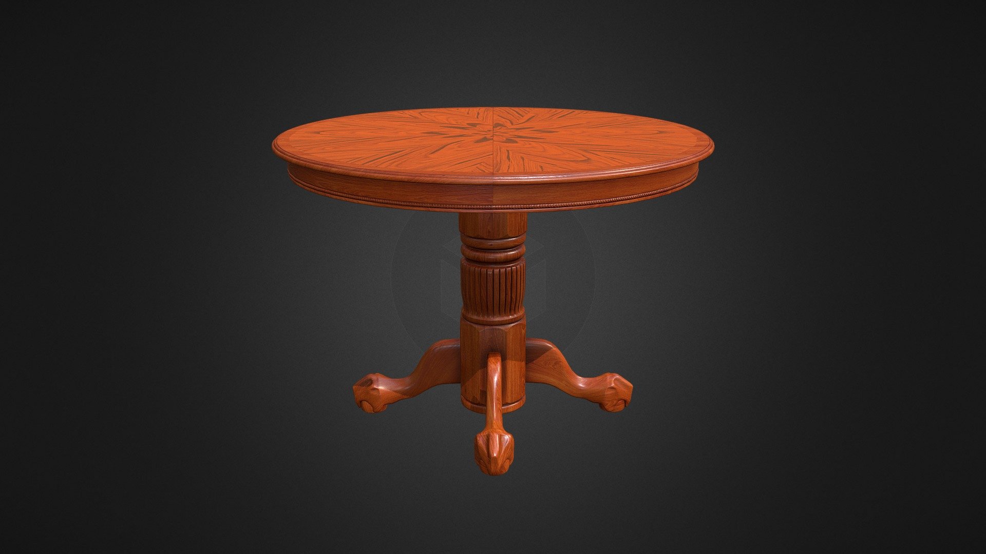 Wood table - Download Free 3D model by tri_al [4f6287b] - Sketchfab