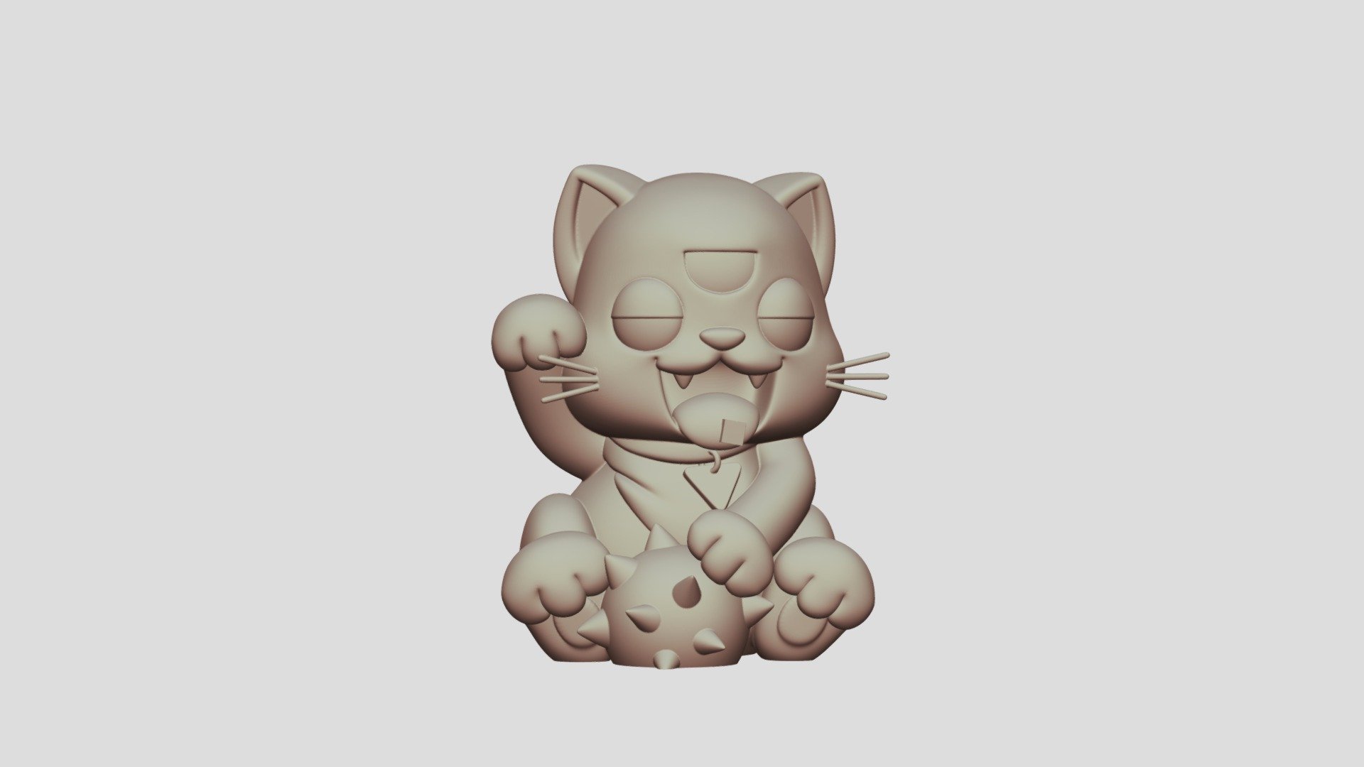 Acidcat 3D model - Download Free 3D model by Rhys Eddy (@rhyseddy8 ...