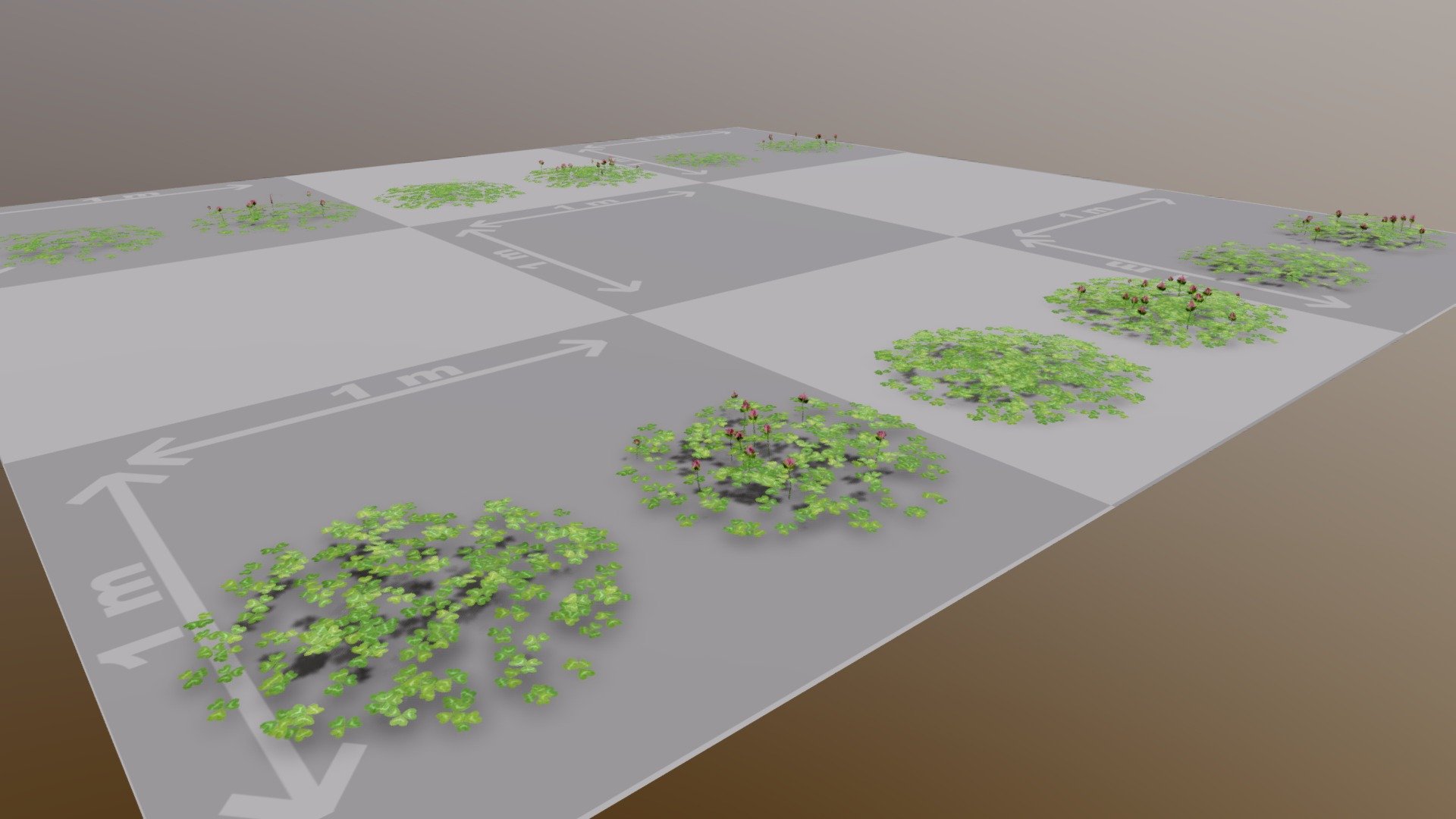 Clover (game ready, lowpoly) - Download Free 3D model by LOLIPOP ...