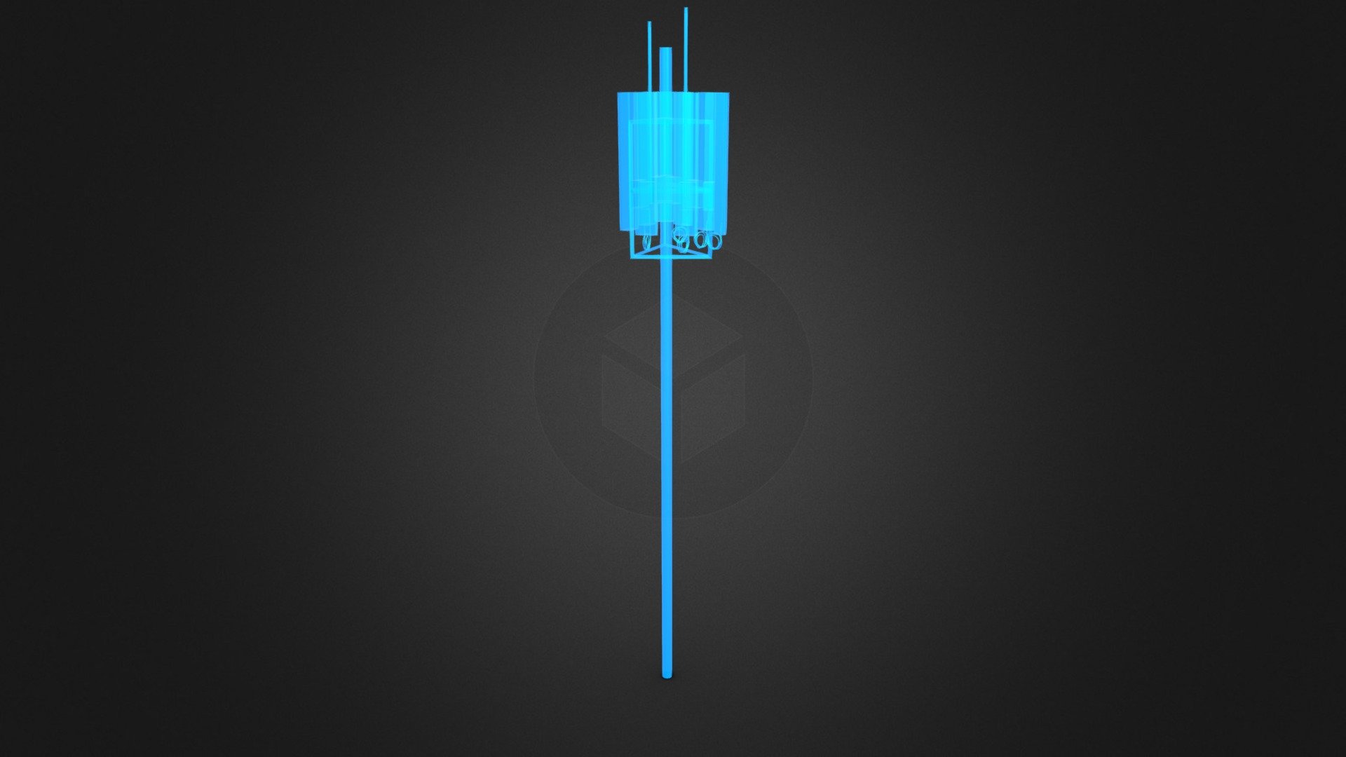 Telco Tower digital - Download Free 3D model by UL (@unmanned.lifemail ...