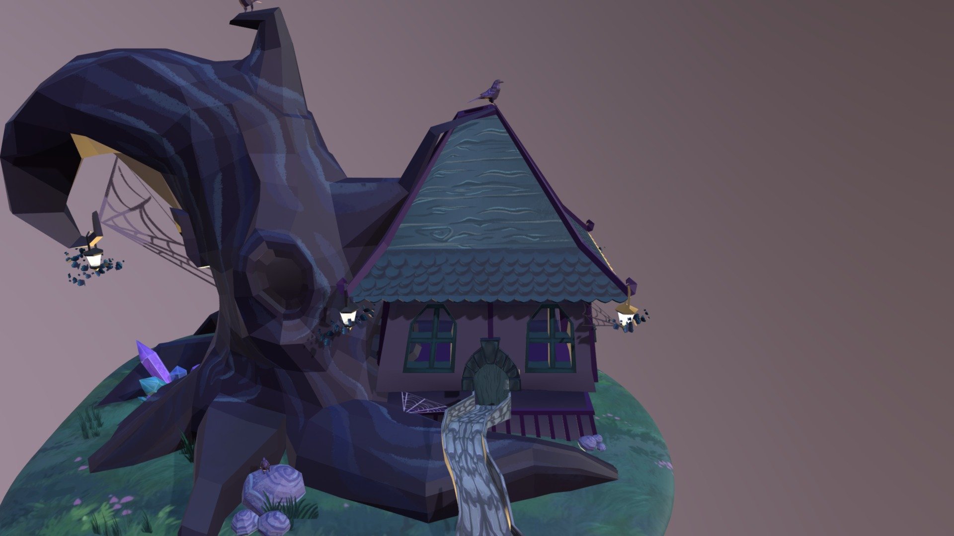 Witch's house - 3D model by KAEcho [4f67a9f] - Sketchfab