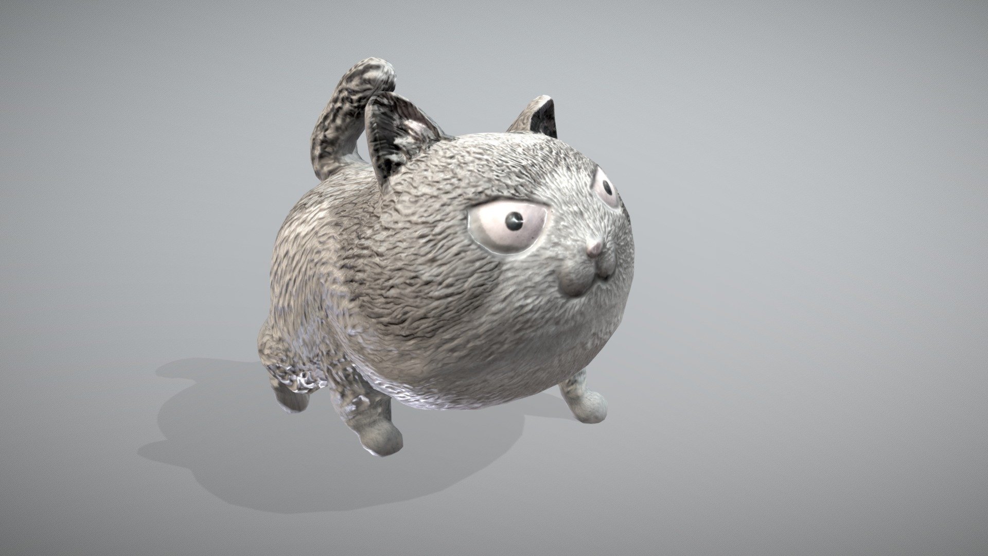 The walks cat - 3D model by Dmitriy Hi (@dmitriy_mit1) [4f67c8b ...