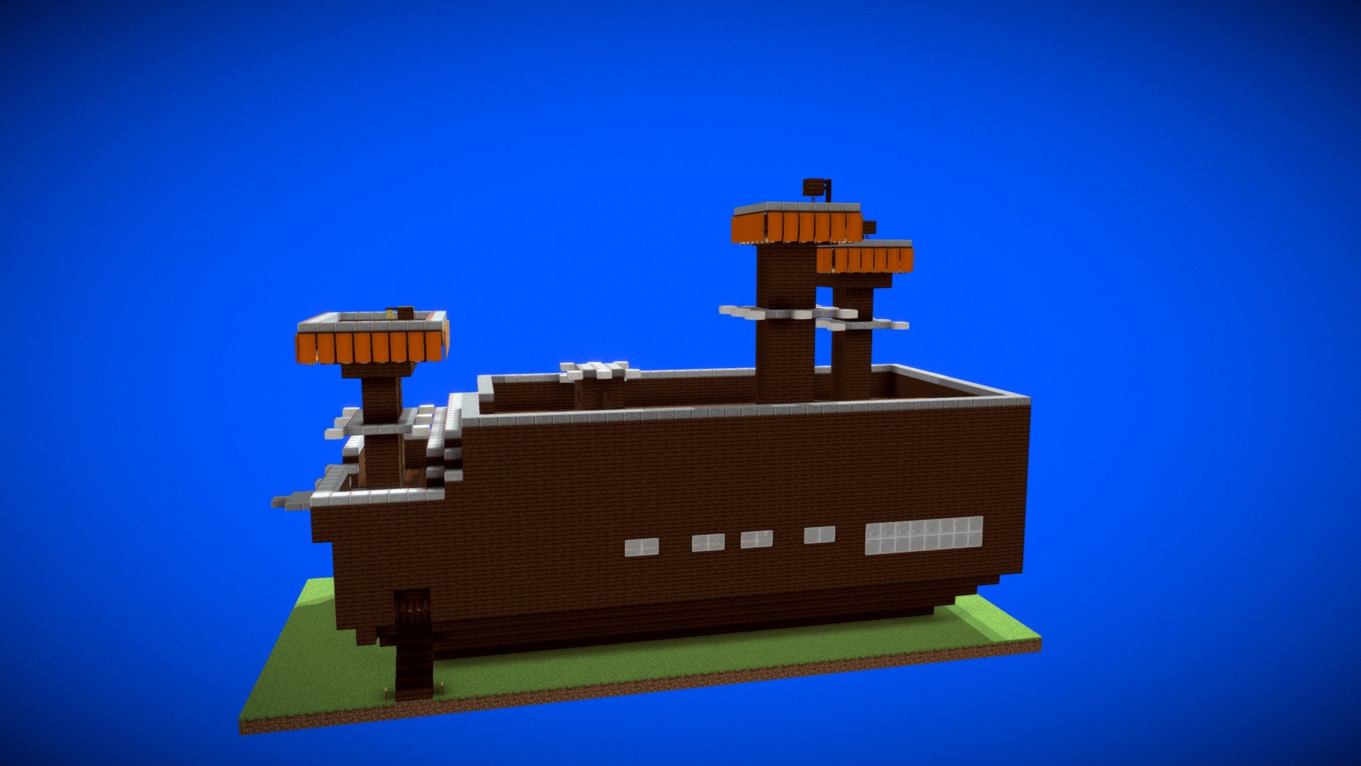 Poopulaire Bateau (Minecraft) - Download Free 3D model by ...