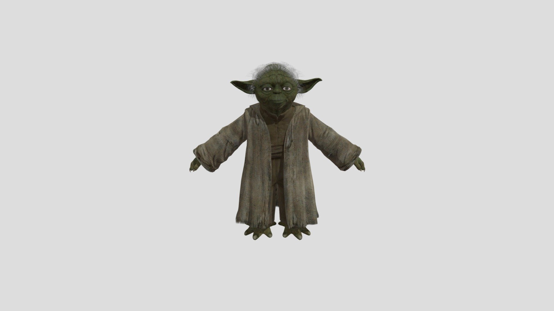 Master Yoda - 3D model by saschaderfake [4f6b857] - Sketchfab