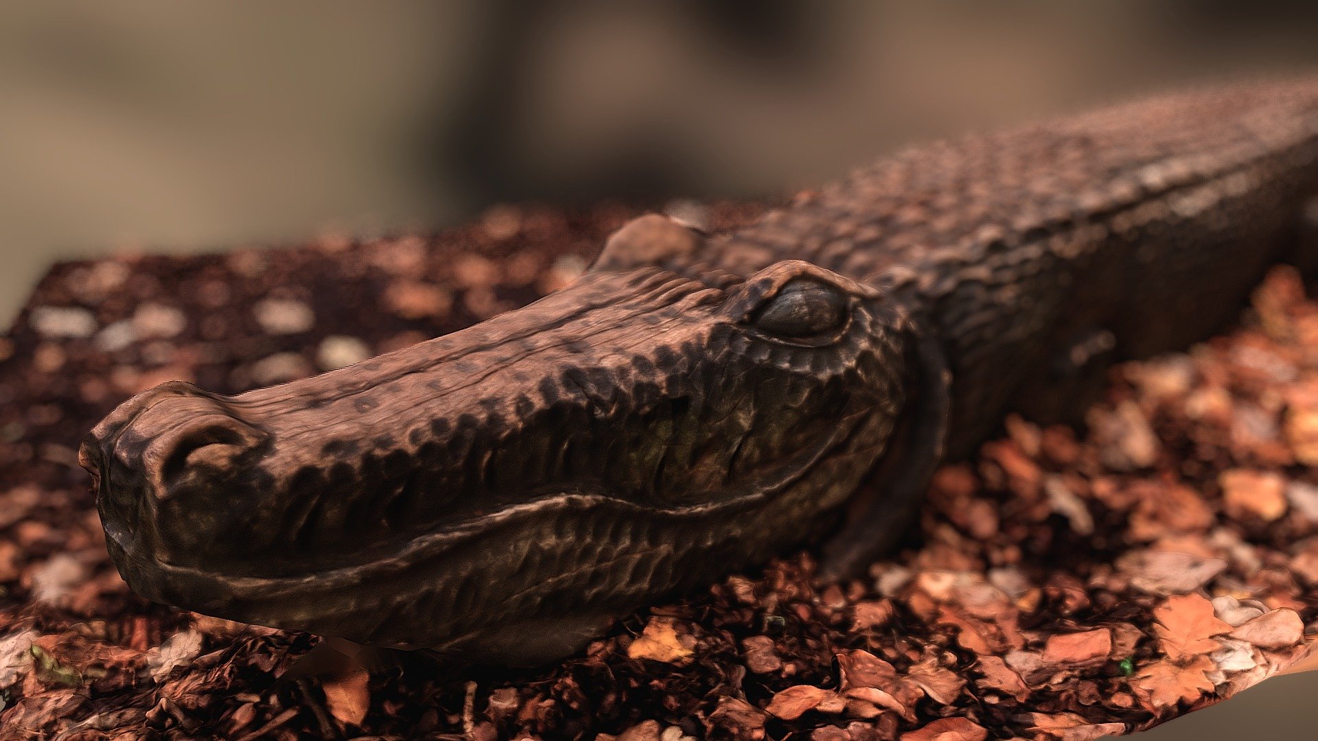 "The ever-hungry crocodile" Storybook Cliveden - 3D model by public-art ...