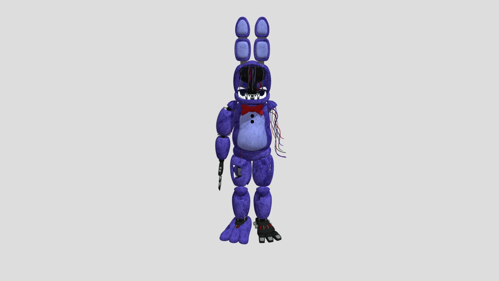 FNaF 2 Withered Bonnie - Download Free 3D model by lissandroamorarios ...