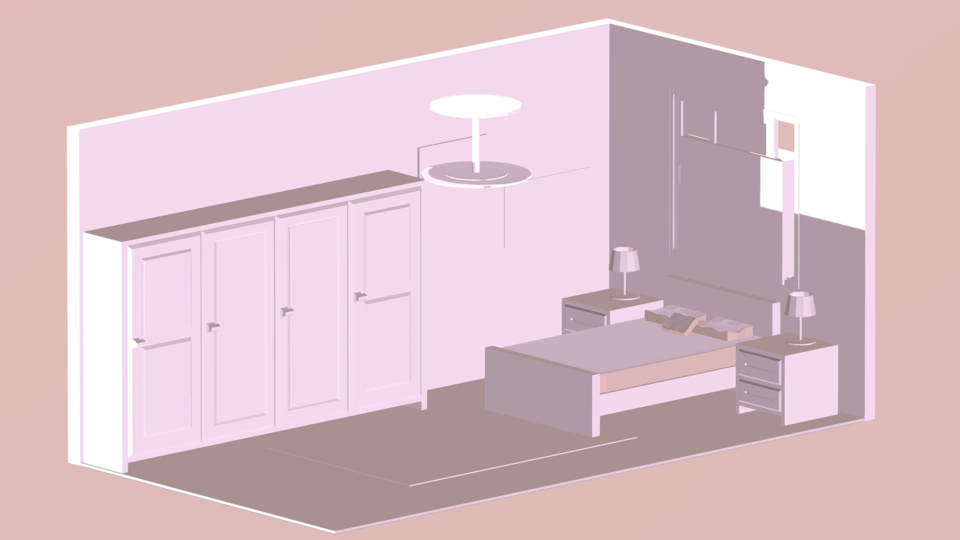 Low poly room - 3D model by Andranik Terzyan (@andranikterzyan ...