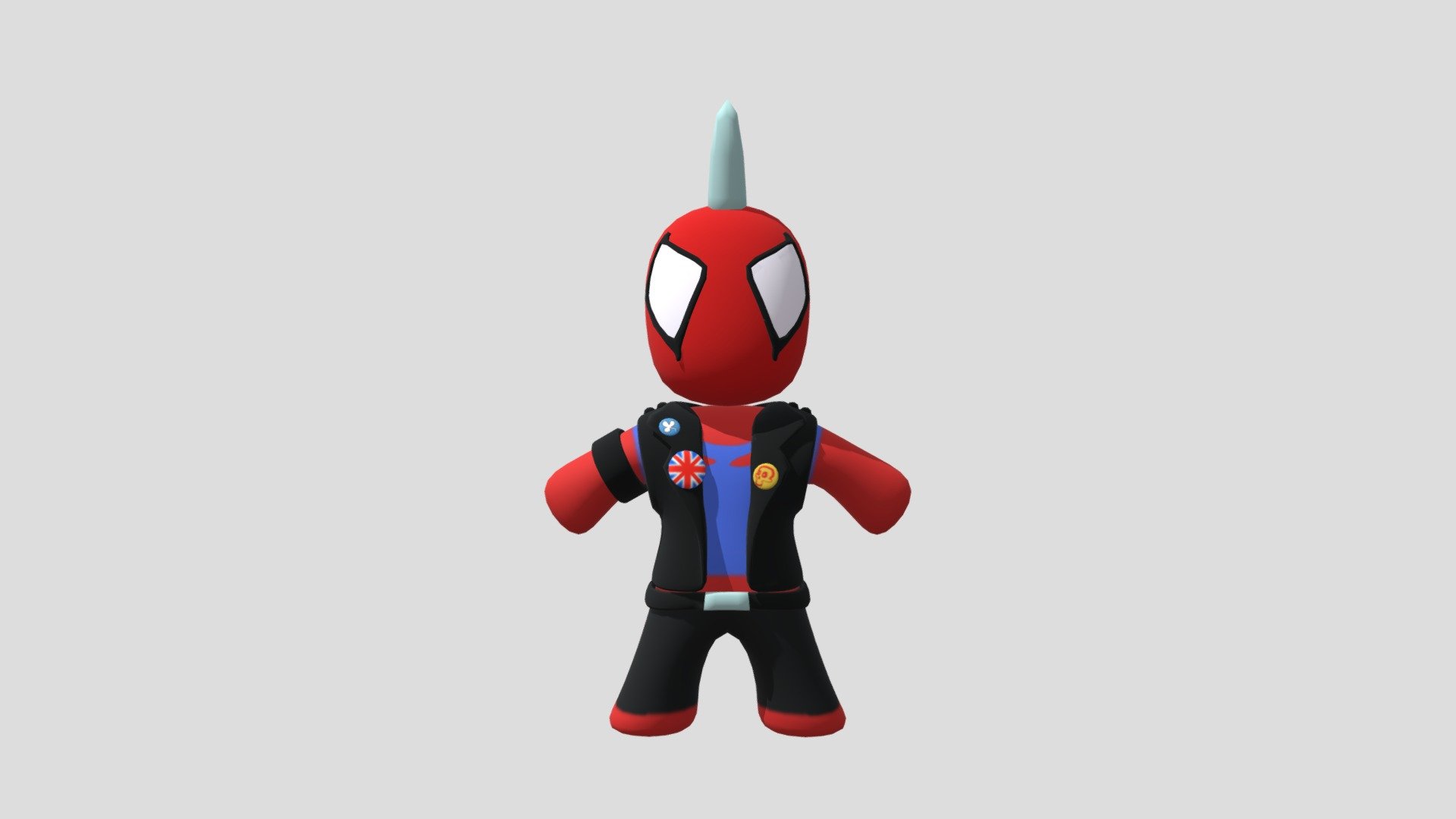Spider-punk Plush - Download Free 3D model by cosminbora00 [4f70a46 ...