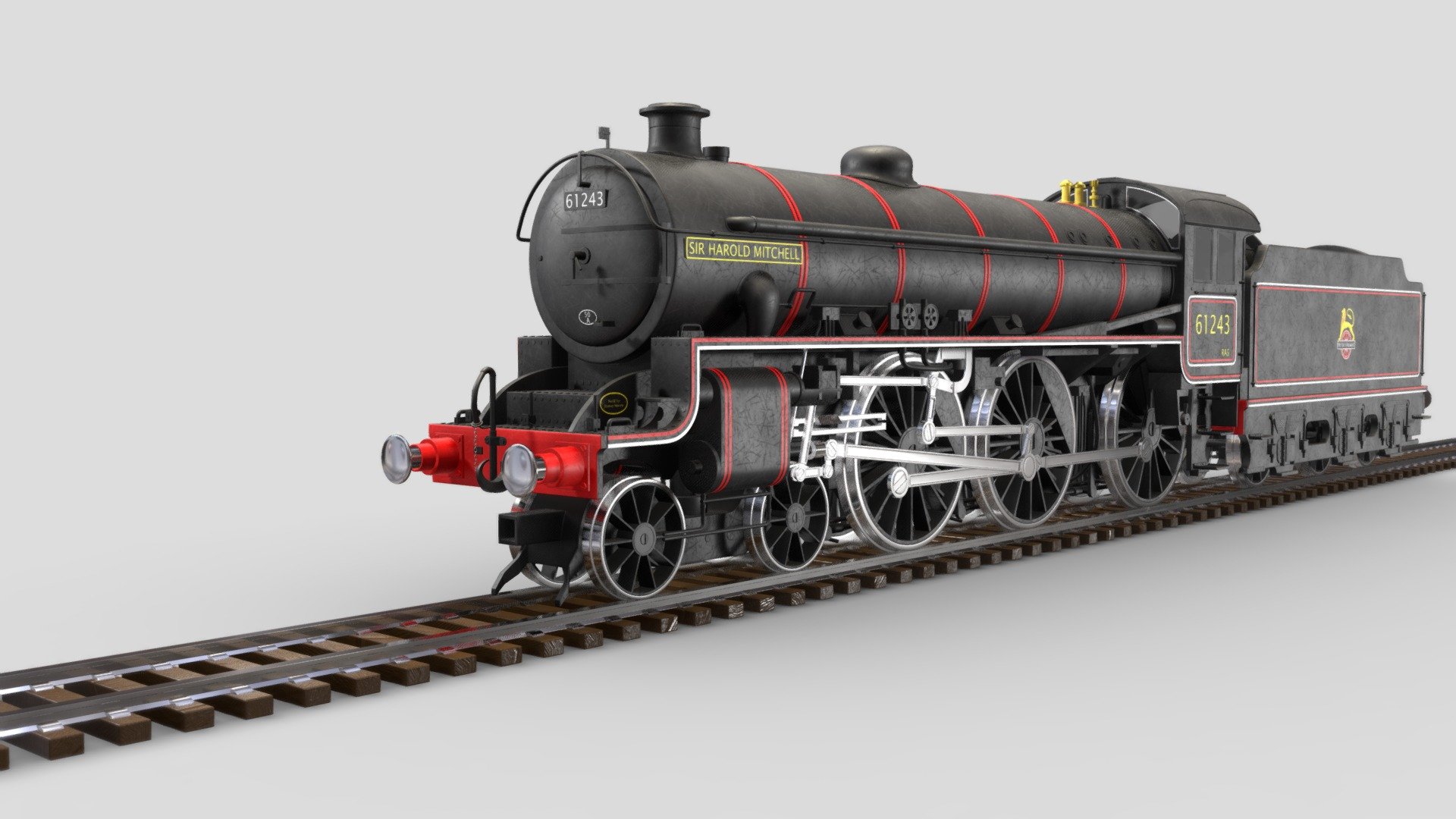 Hornby Train: BR Thompson B1 Class - 2020 - 3D model by James Marro ...