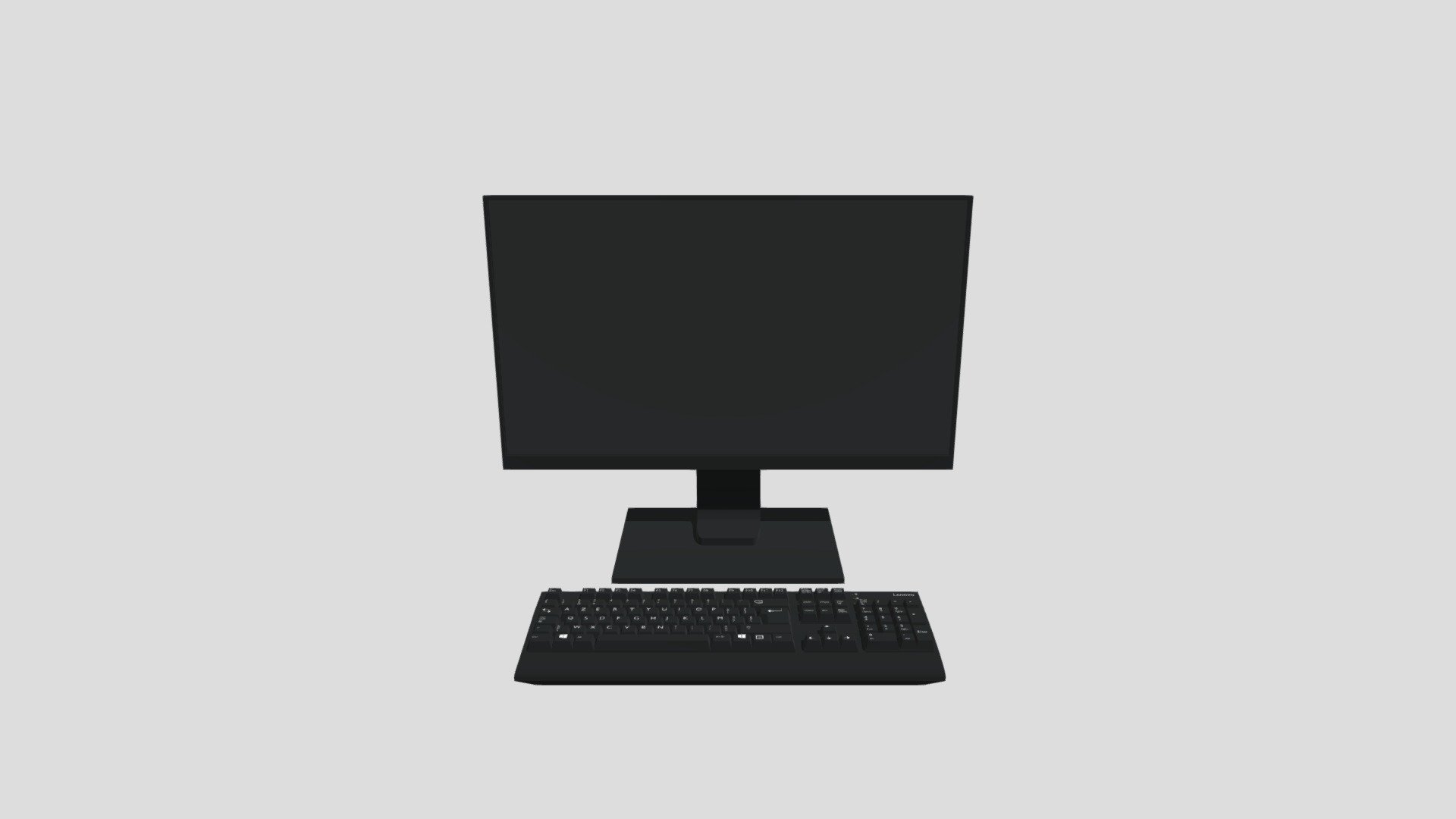 ecran clavier - 3D model by donocdm [4f7245b] - Sketchfab