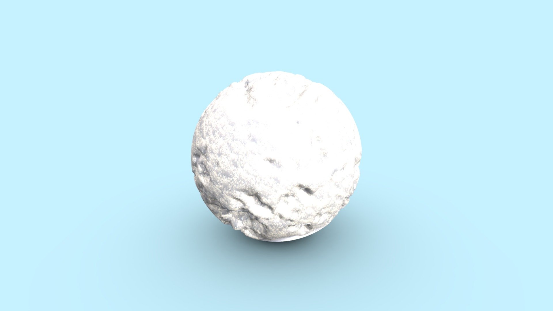 Snow Ball Ball - 3D model by Stepdone [4f72dcc] - Sketchfab