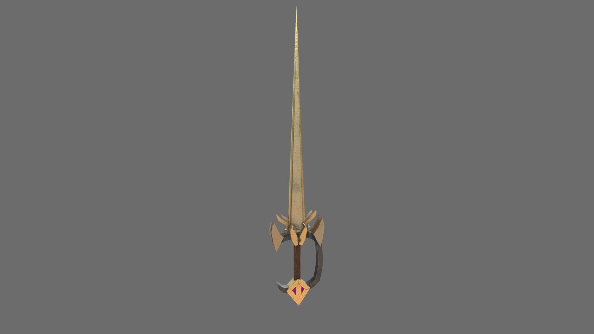 Fantasy Sword - 3D model by Oakley Holloway (@O4KTR33) [4f74704 ...
