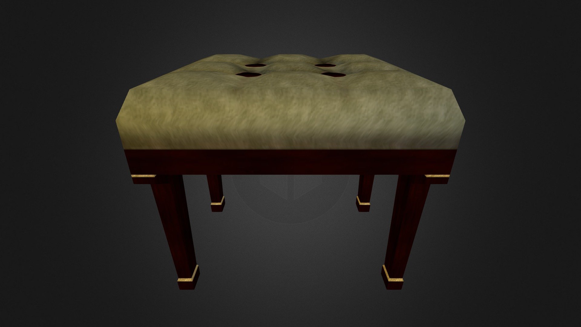 Cherry Rose Harp Stool - 3D model by IceSy Designs (@icesydesigns ...